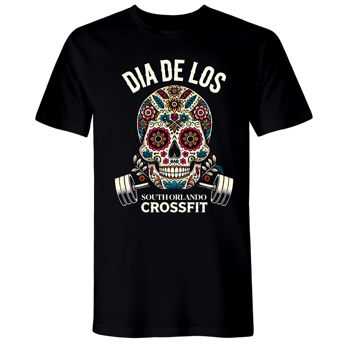 CrossFit Apparel Fully Amped | Dia De Los CrossFit CVC Tee Sustainable ...